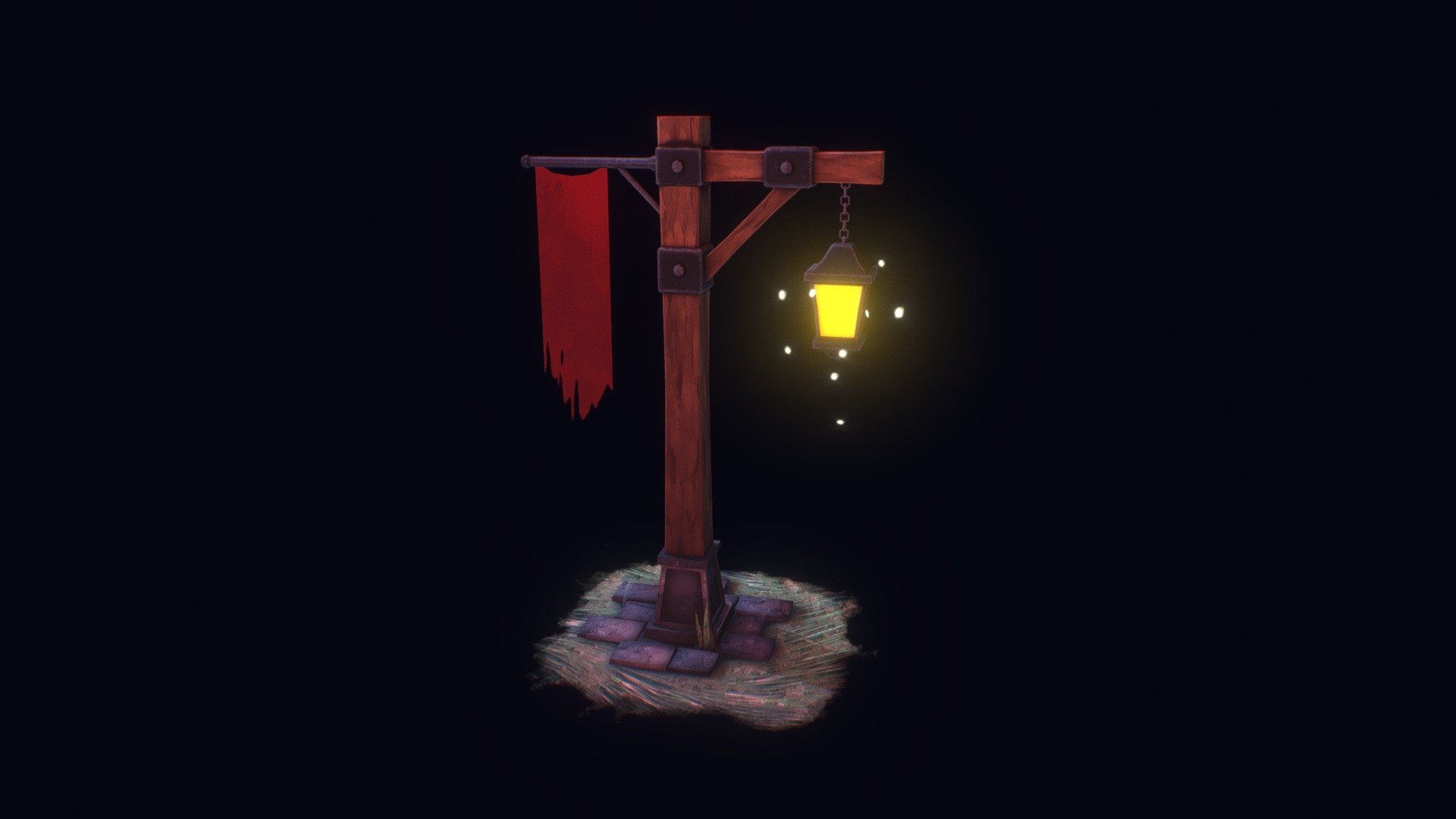 Lantern_Animation2 - 3D model by PawelRandak [34d19fd] - Sketchfab