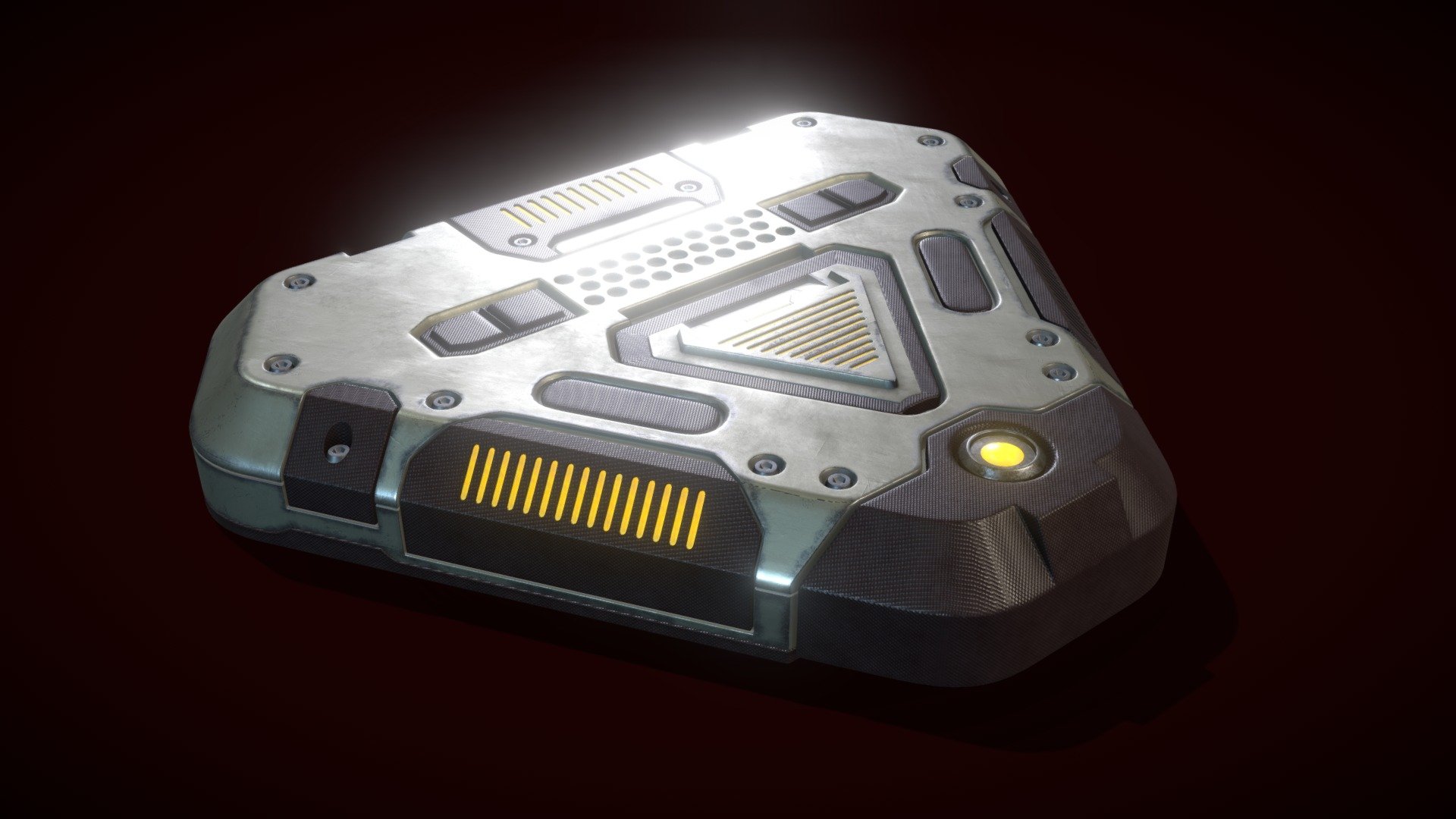 scifi_triangle_high - Download Free 3D model by Vitalii_9f0x9 [34d1b04 ...