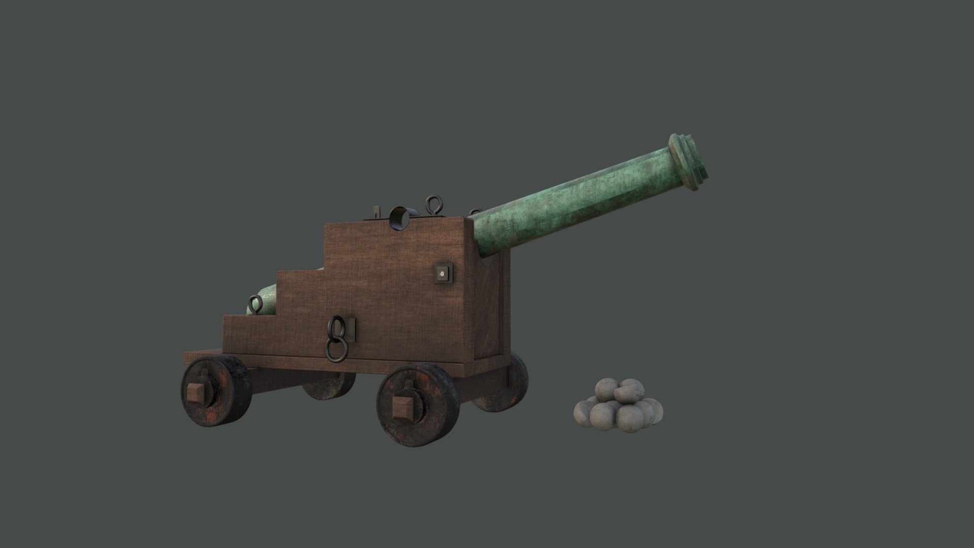 Cannon - 3D model by fraricci88 [34d3d03] - Sketchfab