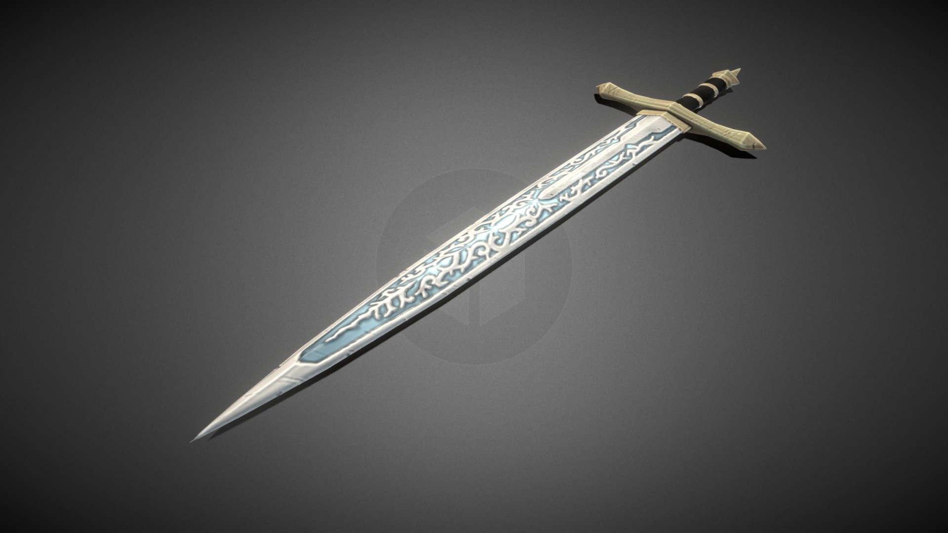 Crest Sword - 3D model by frogsmith [34d6076] - Sketchfab