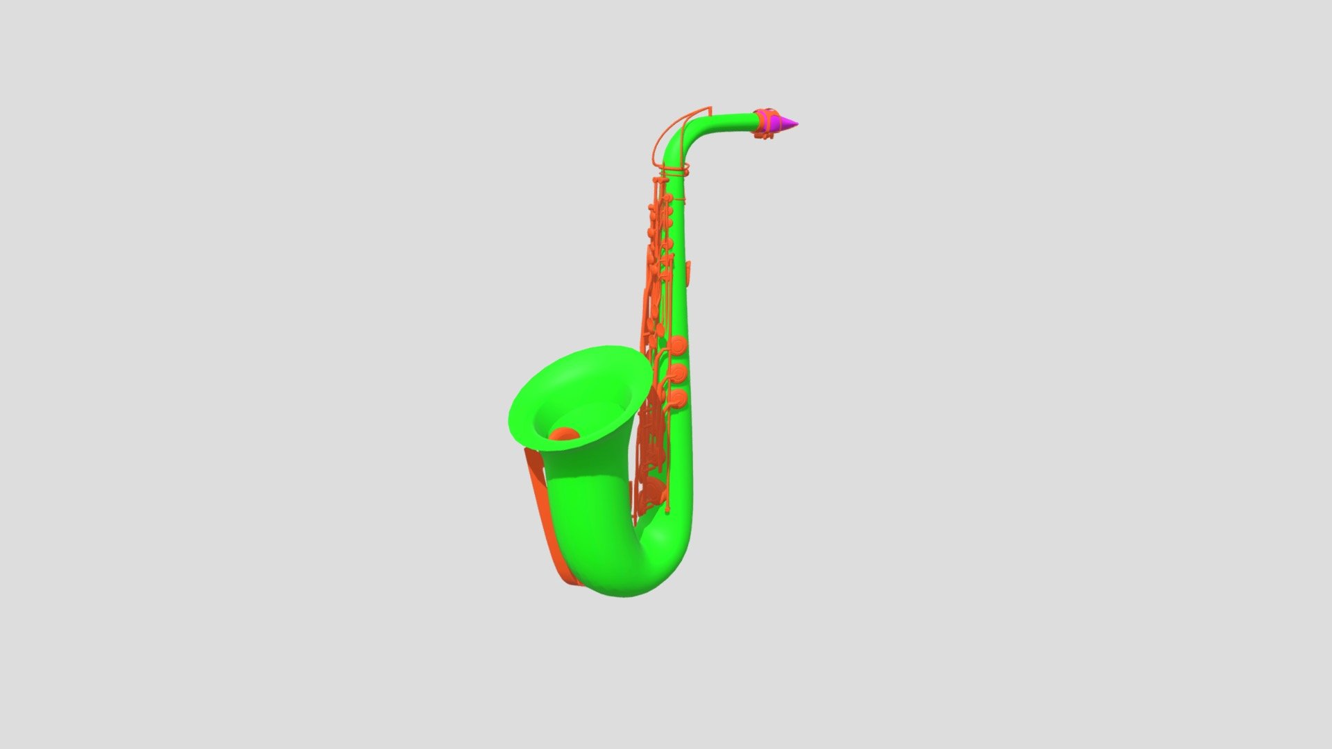 saxophone-alto - Download Free 3D model by Mylom [34d7903] - Sketchfab