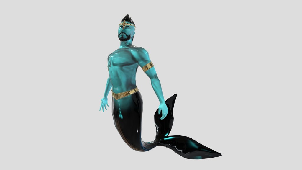 mermaid - A 3D model collection by jickien - Sketchfab