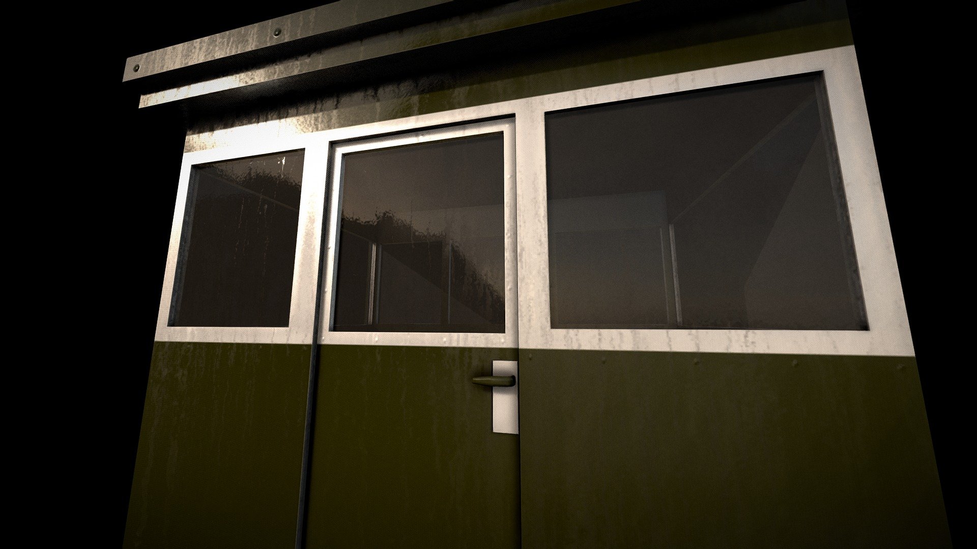 security cabin - 3D model by ivan_amad [34d9274] - Sketchfab