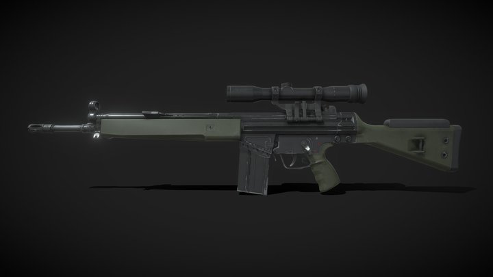 Autosniper 3D models - Sketchfab