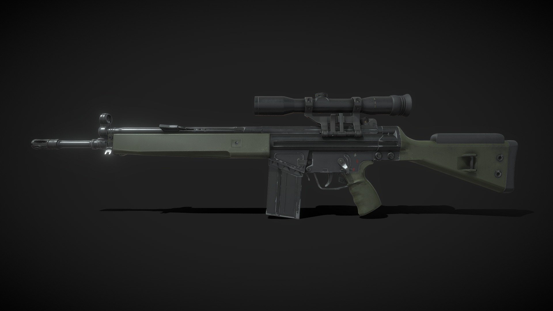 G3SG1 Counter Strike 2 - Download Free 3D model by blazitt [34d9ae2] - Sketchfab