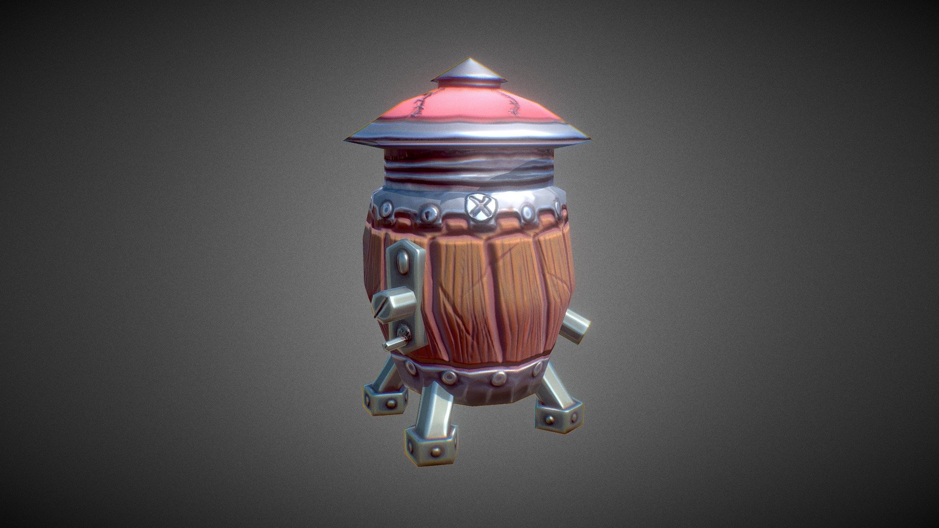 Wildstar Bomb Recreation - 3D model by Nicholas DaRocha (@LionRiderKing ...
