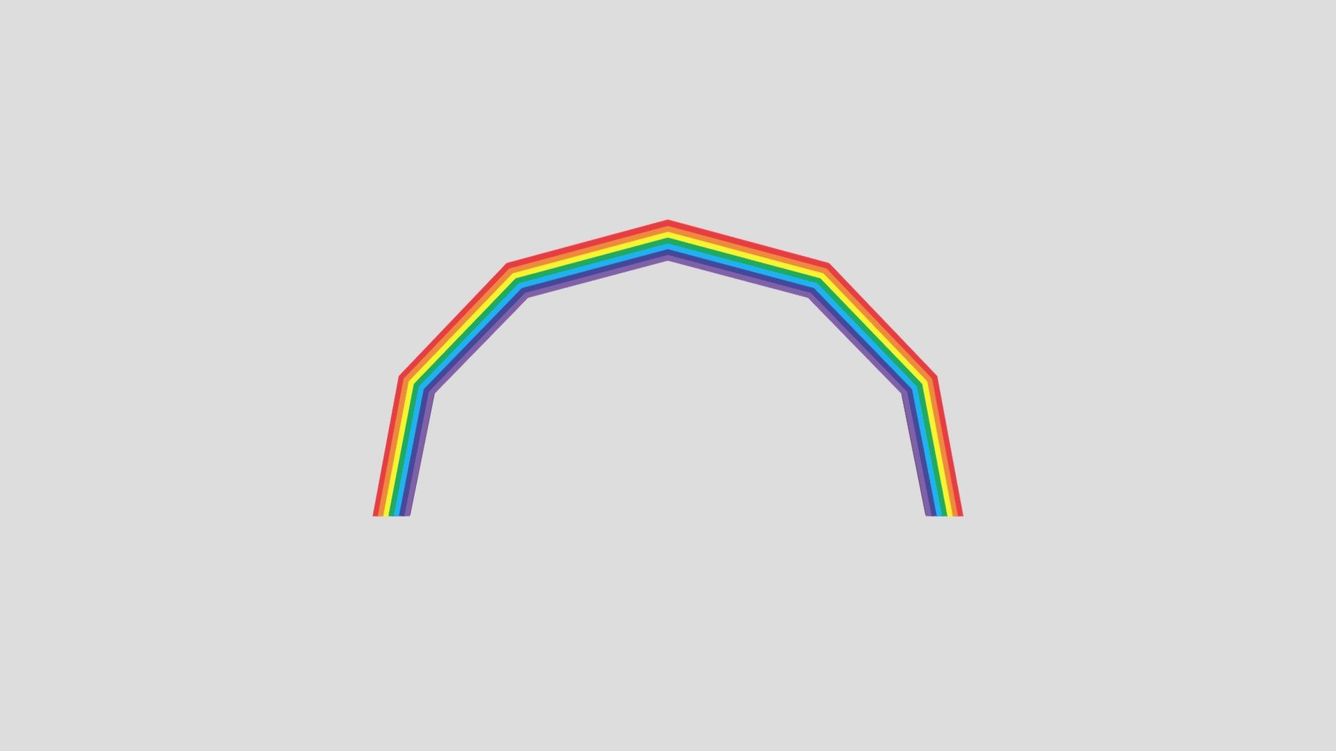 Rainbow - Download Free 3D model by Spatial (@spatial.io) [34db4a6 ...