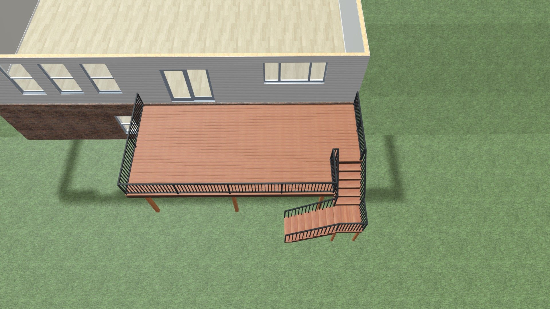 Revised Deck - 3D model by OakBridge Development (@oakbridge) [34dcb02 ...