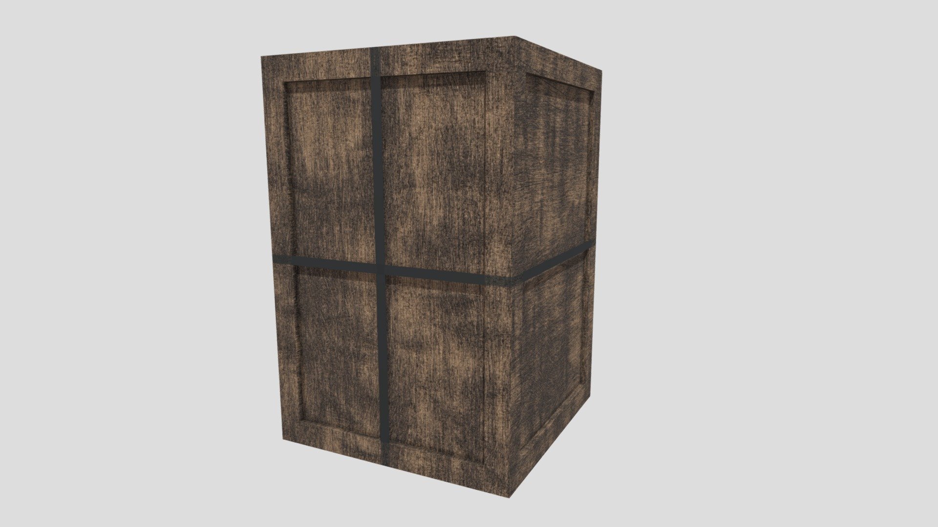 Low Poly Wooden Crate 4 - Buy Royalty Free 3D model by Pickle55100 ...