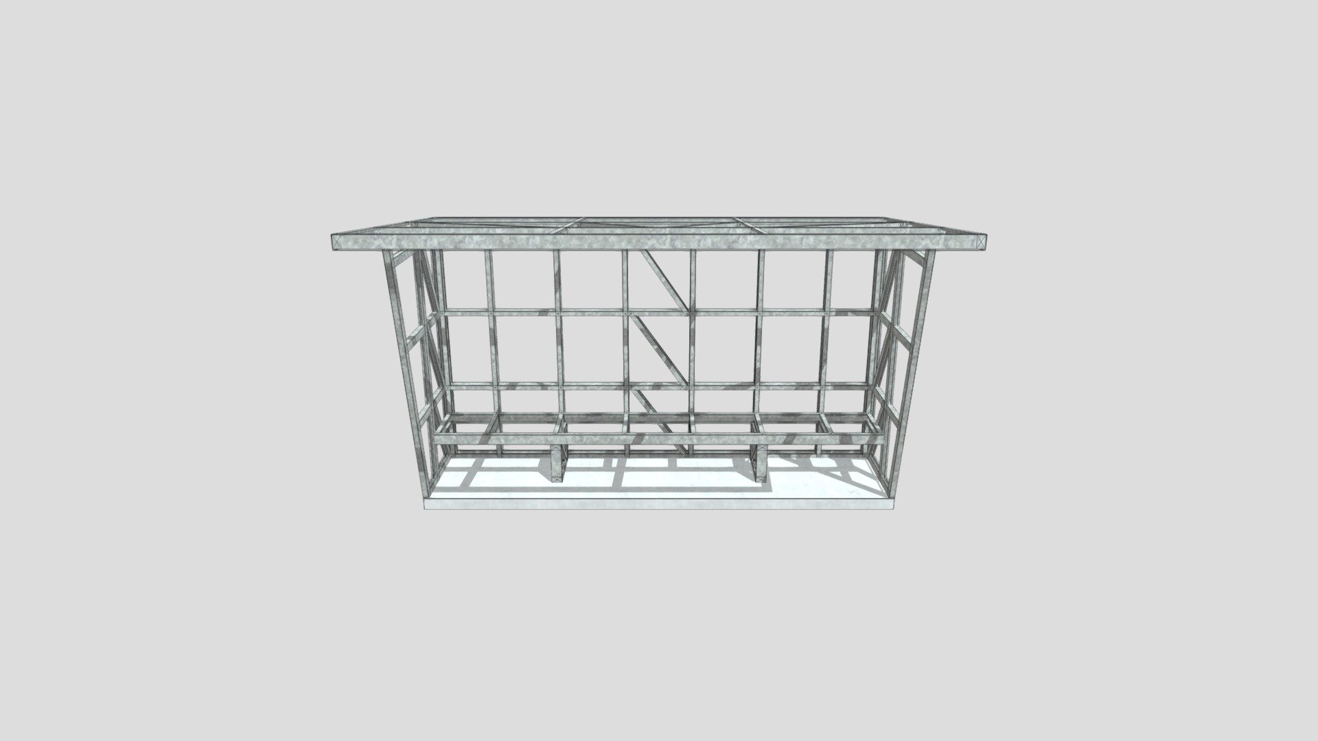 HBC Shelter Concept - 3D model by Central Steel Framing ...