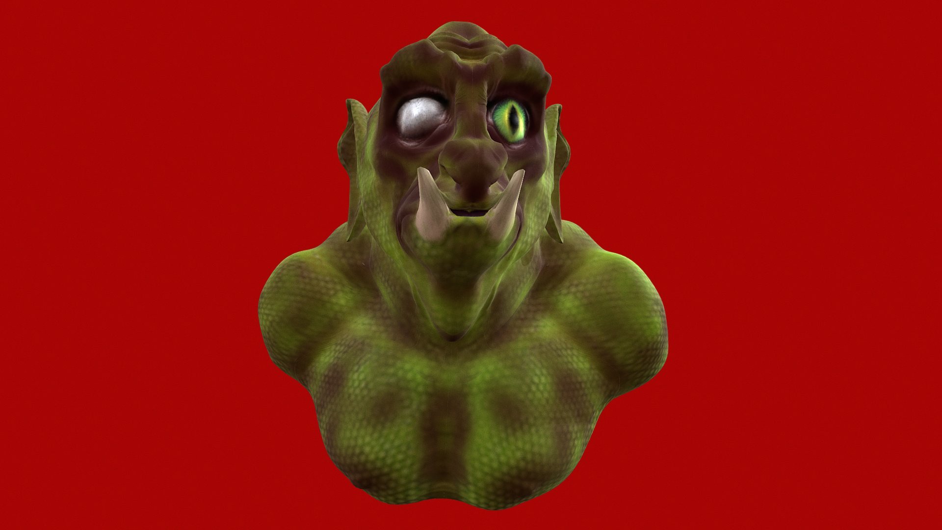 Grunk the Ork - 3D model by SWA993R [34ded98] - Sketchfab