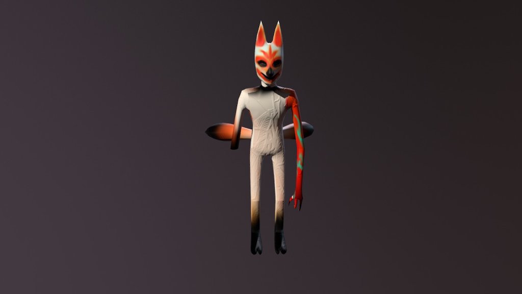 Fox - 3D model by yeeunjung [34def82] - Sketchfab