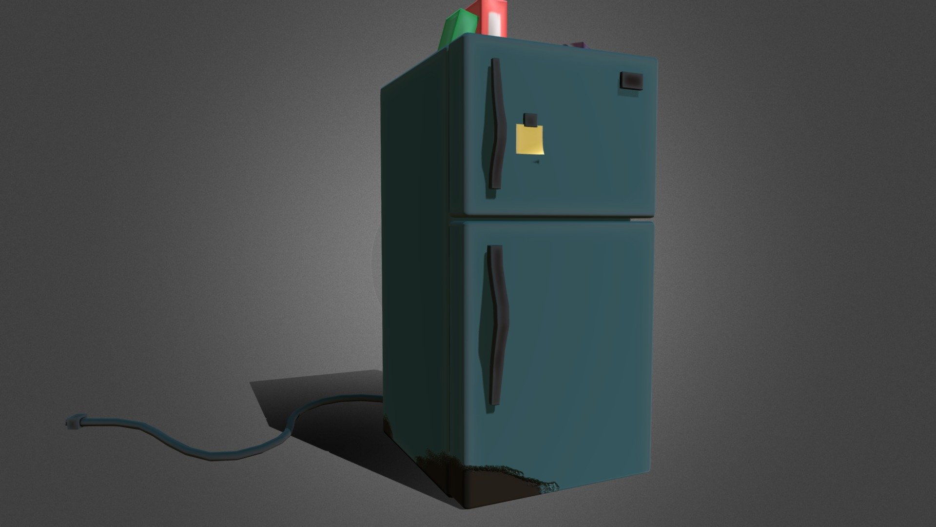 refrigerator - 3D model by Xun 呱 (@Xun03) [34df436] - Sketchfab