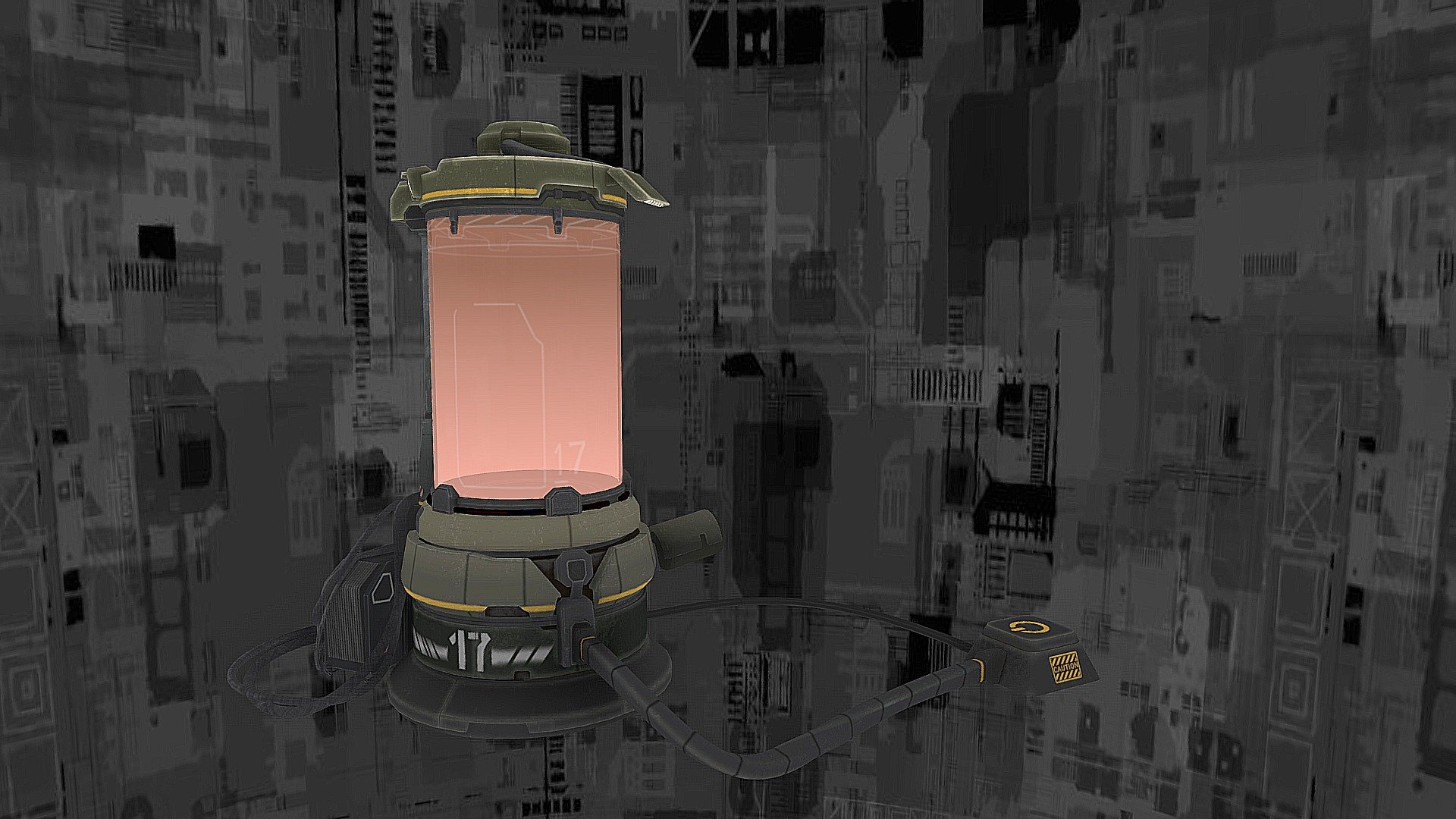 Cryo capsule - 3D model by Into Kaataja (@Nixak) [34dff8b] - Sketchfab