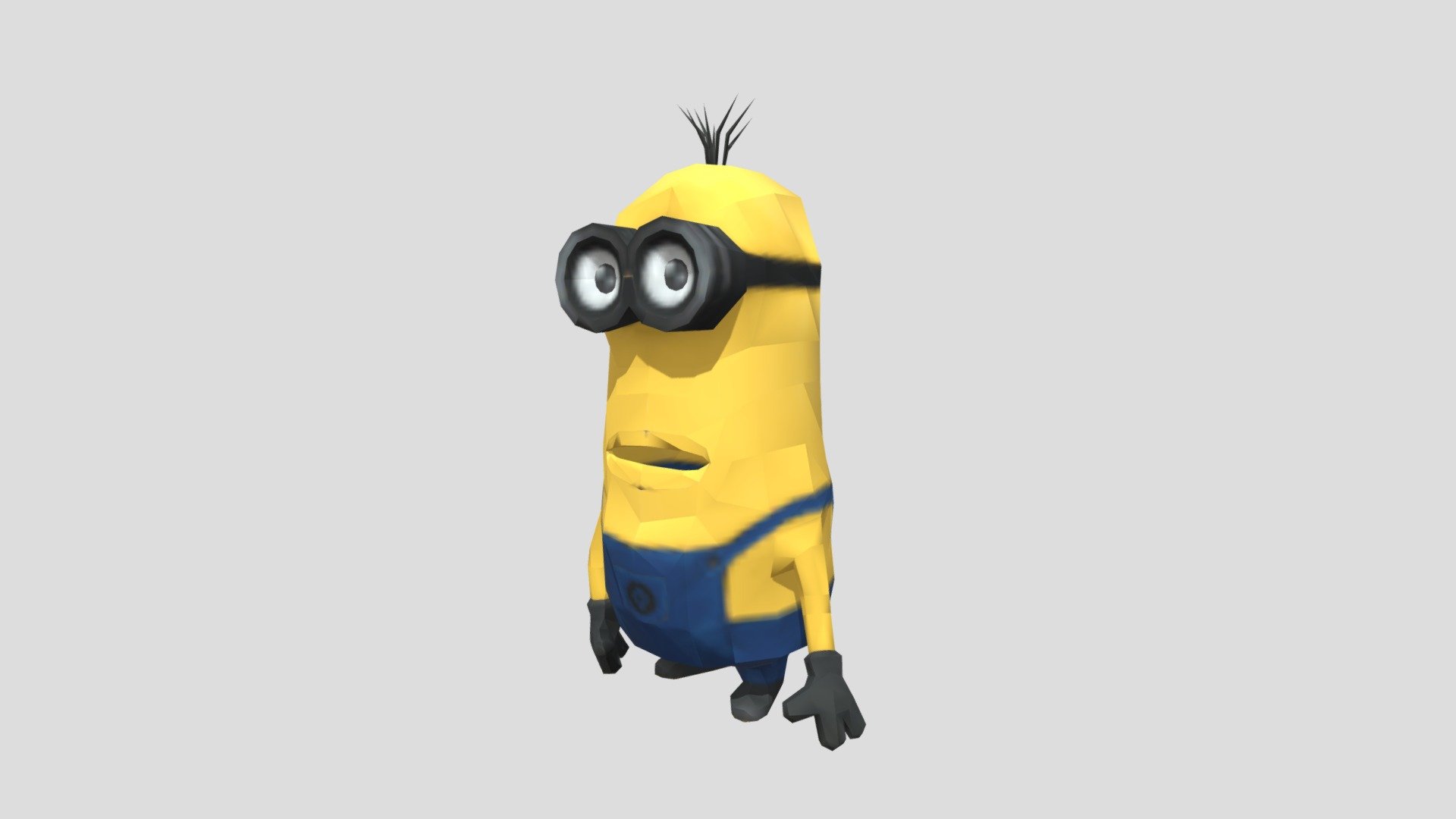 Kevin Minion - Download Free 3D model by modsgta89 [34e09c9] - Sketchfab