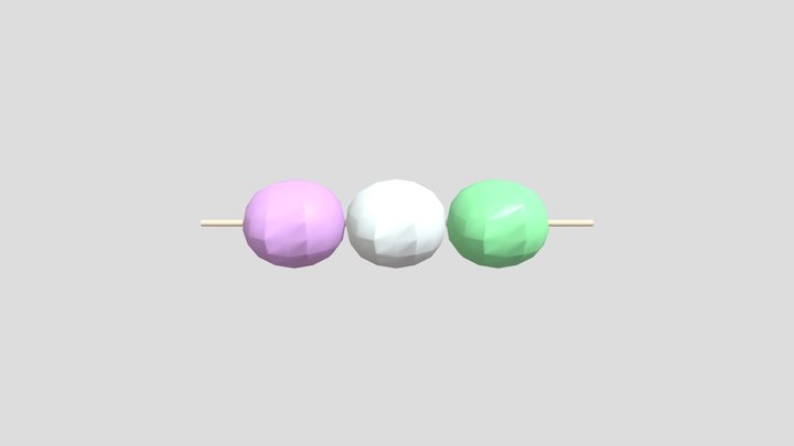 Dango 3D models - Sketchfab