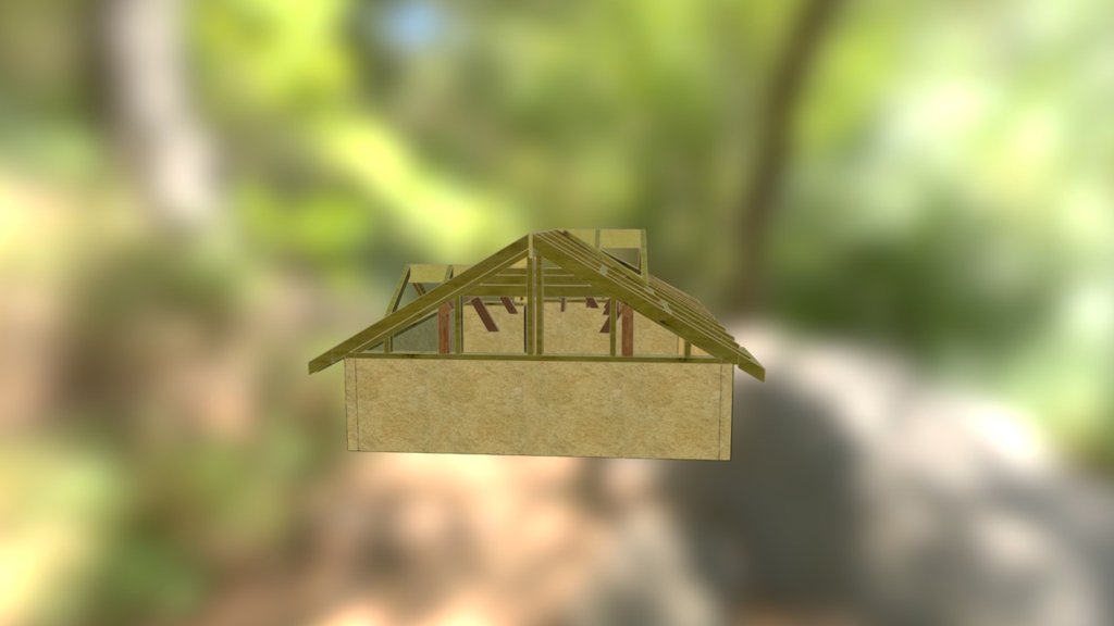 Pitched Roof Practical Task - 3D model by shane.johnston7 [34e11ef ...