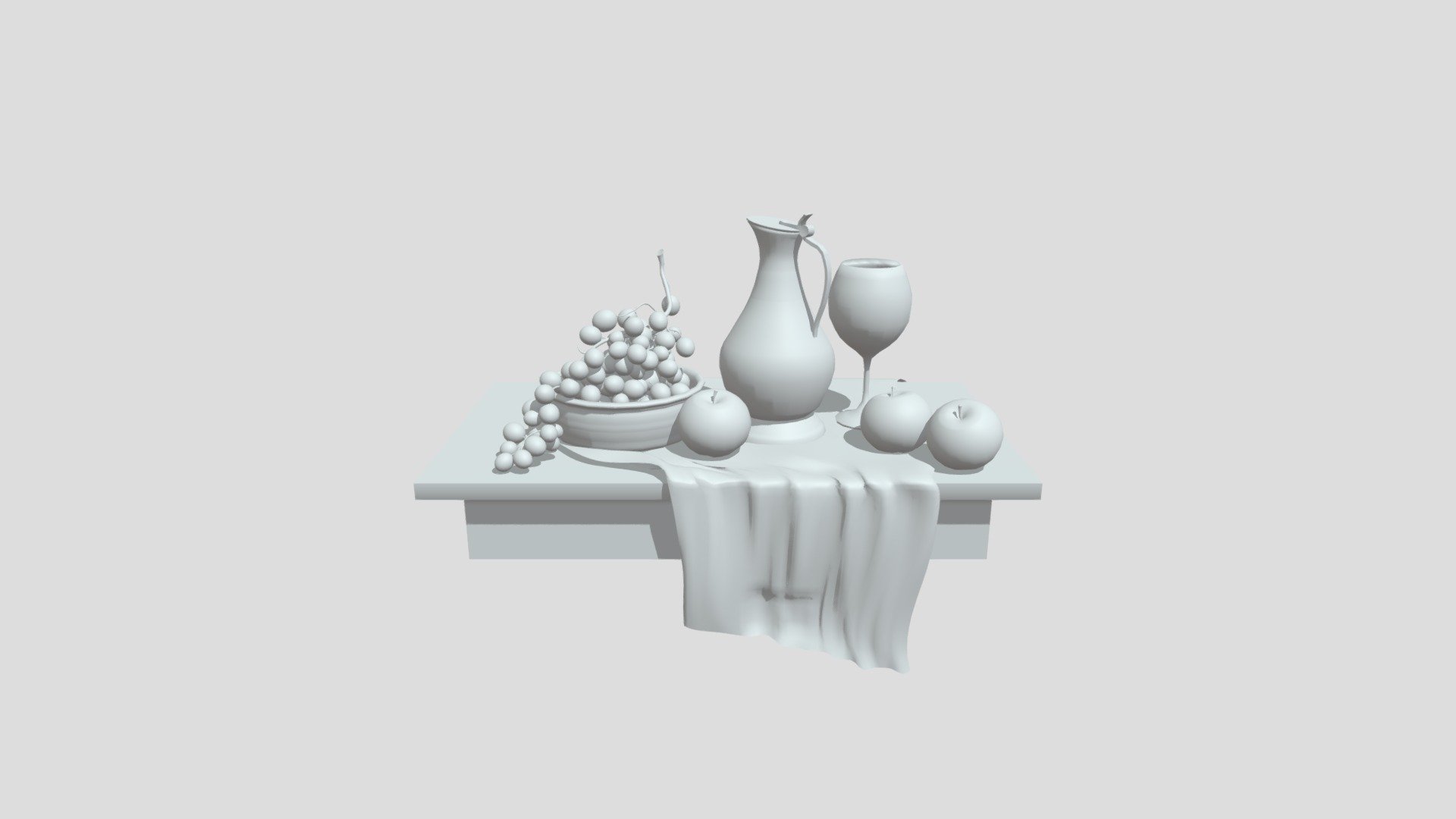 Still life scene - 3D model by mirandaleigh [34e123e] - Sketchfab
