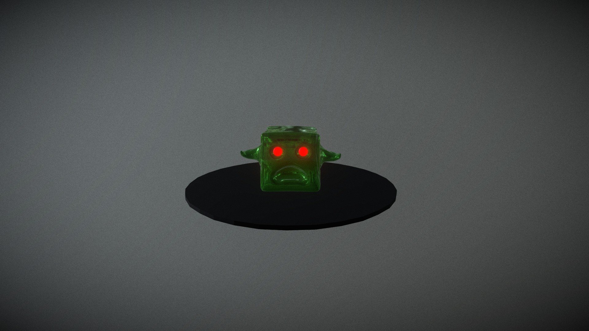 Evil Slime Cube - Download Free 3D model by NewEra (@wilbur92) [34e128c ...