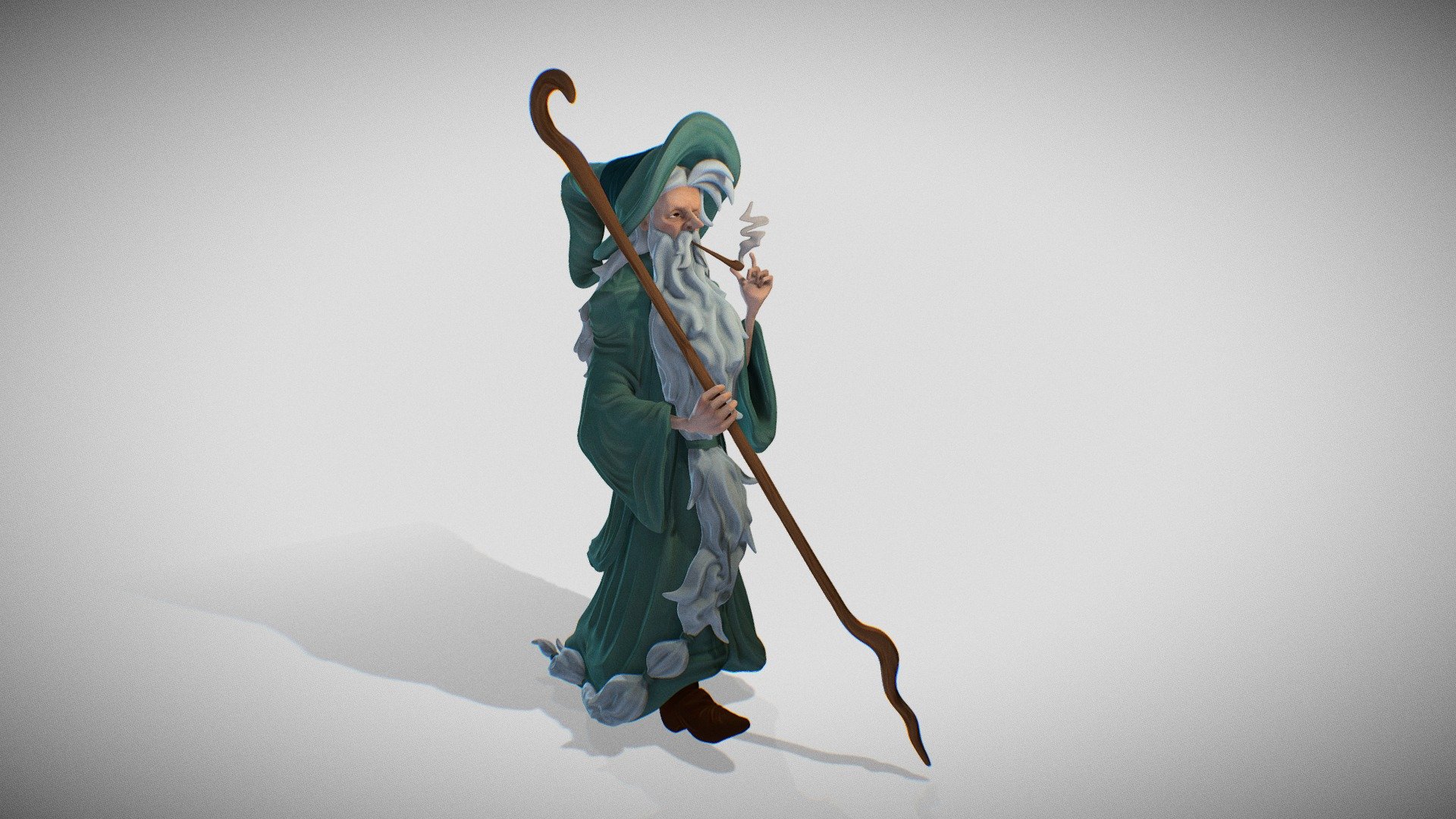 Gandalf the Gray - 3D model by Igor Araslanov (@cres.cen) [34e1d13 ...
