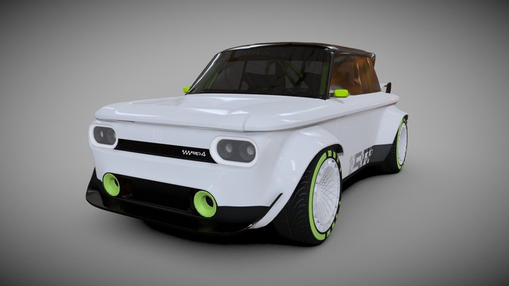Electric-car 3D models - Sketchfab