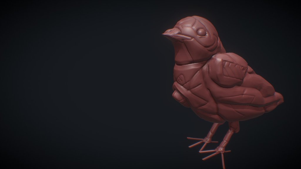 Robo-Bird Sculpt - Download Free 3D model by mfhscoobydoo [34e323b ...