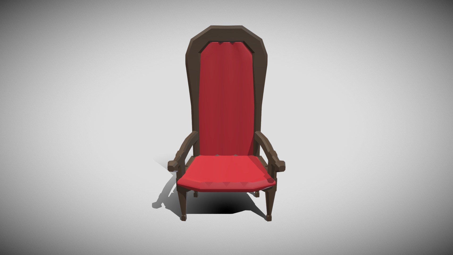 Low Poly Chair - Download Free 3D model by Tibsy (@Tibsy09) [34e4579 ...