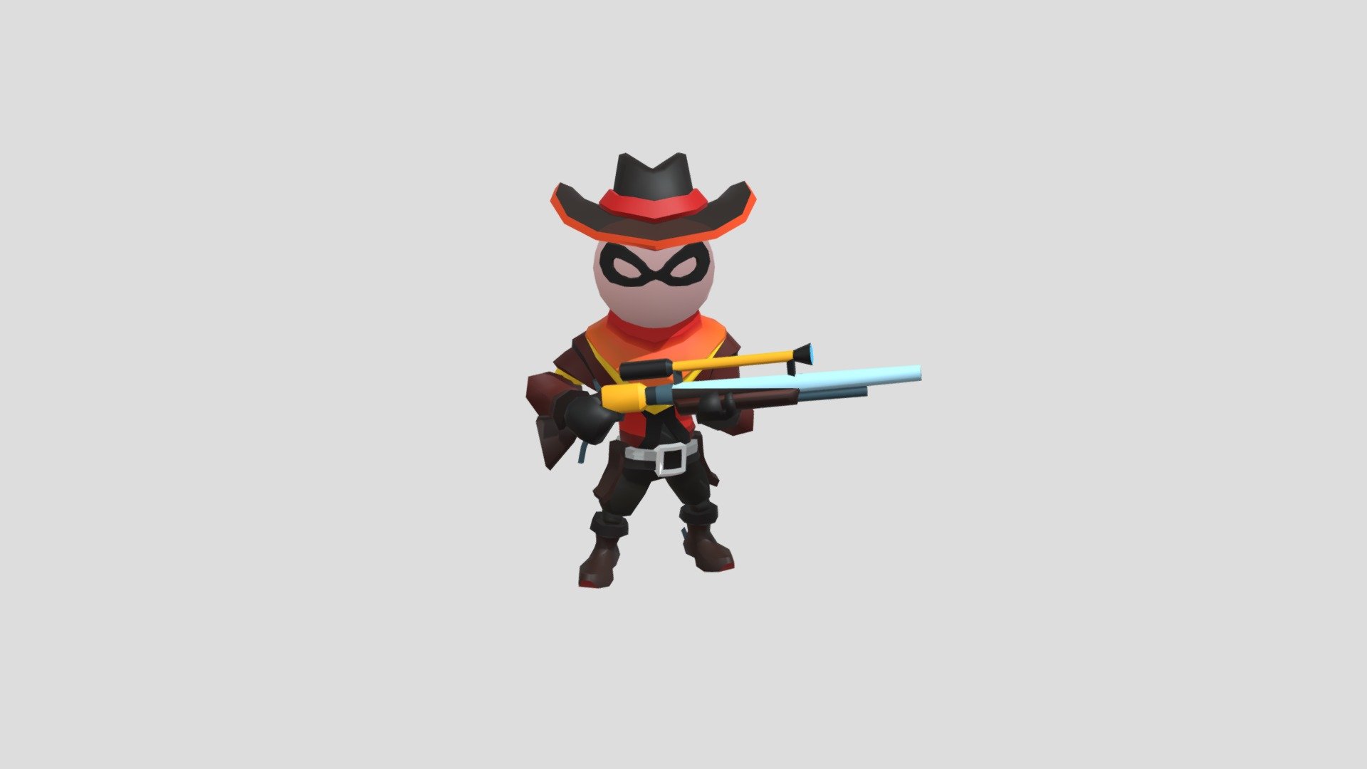 bandit_04_idle - 3D model by CC (@ccsf) [34e6031] - Sketchfab