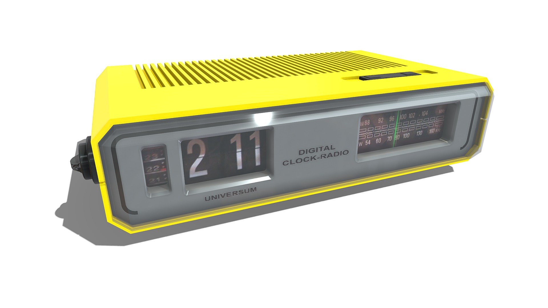 Alarm Clock Radio - Buy Royalty Free 3D model by Studio Lab (@studiolab.dev) [34e8c85 ...