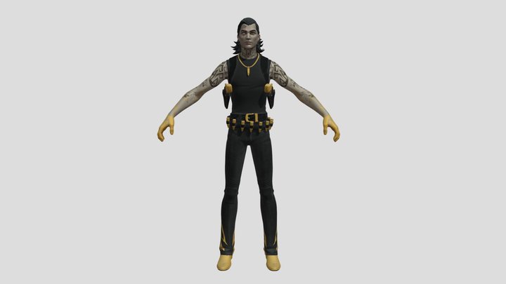 Fortnite-skin 3D models - Sketchfab