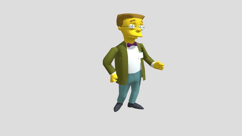 SIMPSONS - A 3D model collection by vicente betoret ferrero (@deathcow ...