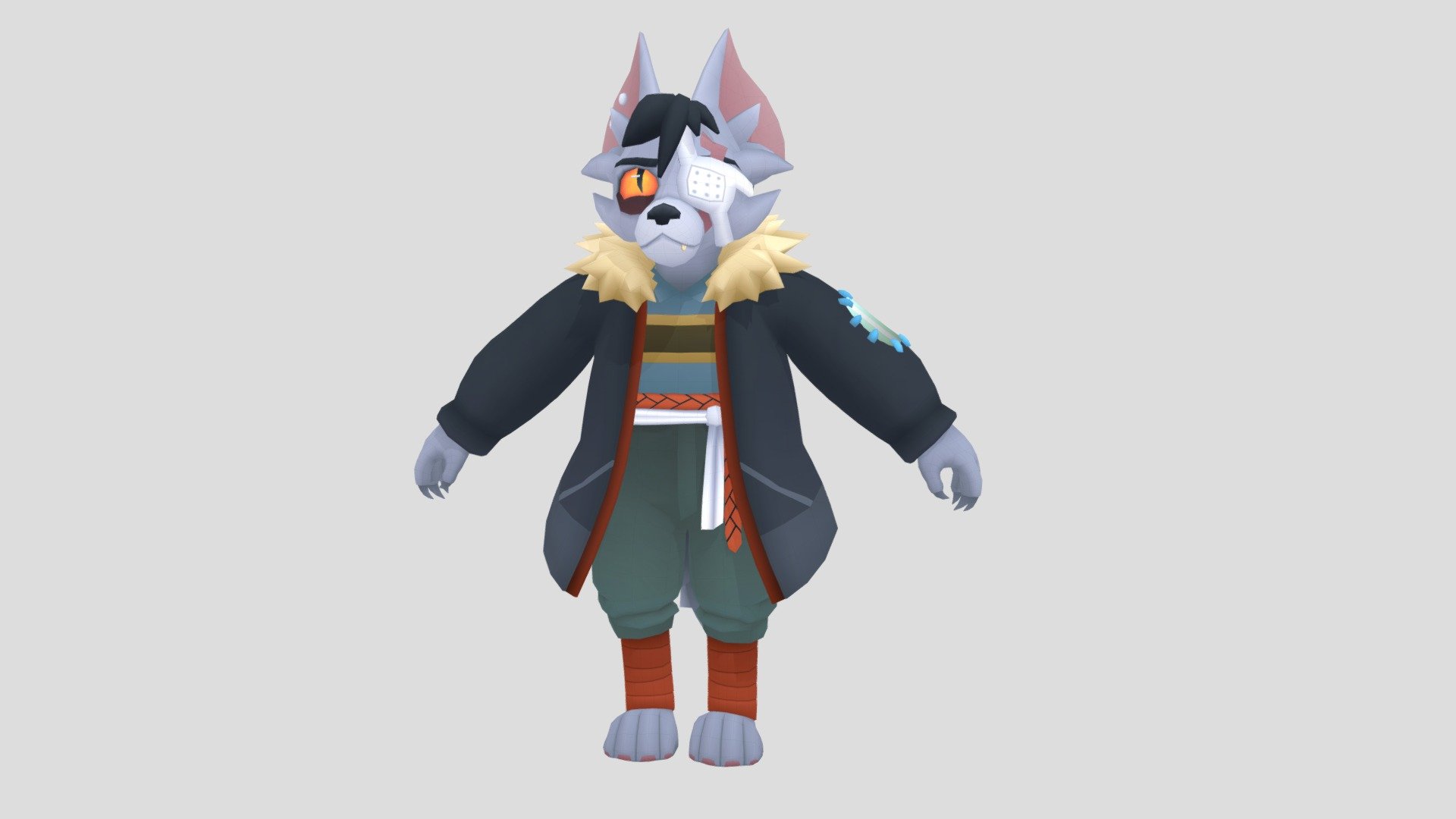 Jesse - Game Character - 3D model by Dyspie [34eae38] - Sketchfab