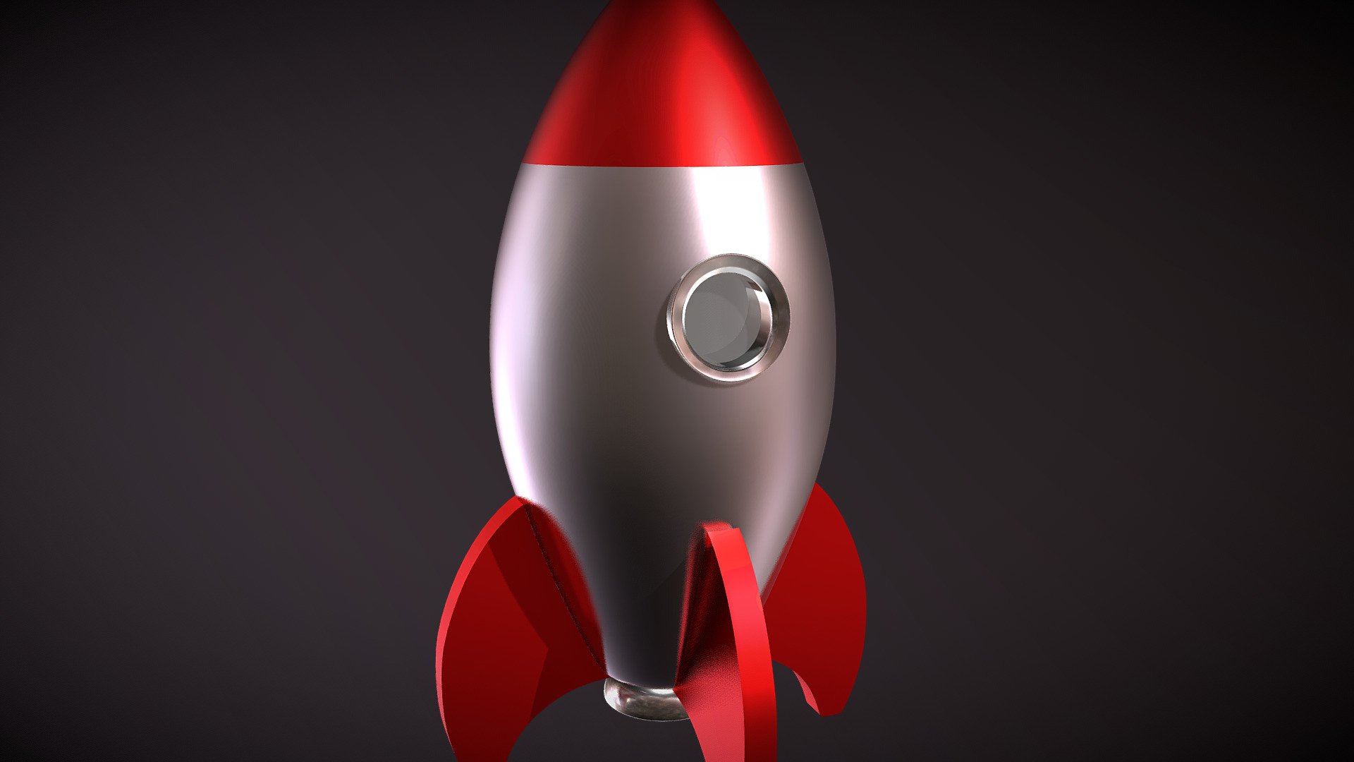 Rocket (High Poly, Simple, FREE) - Download Free 3D model by brazzy_CGI ...