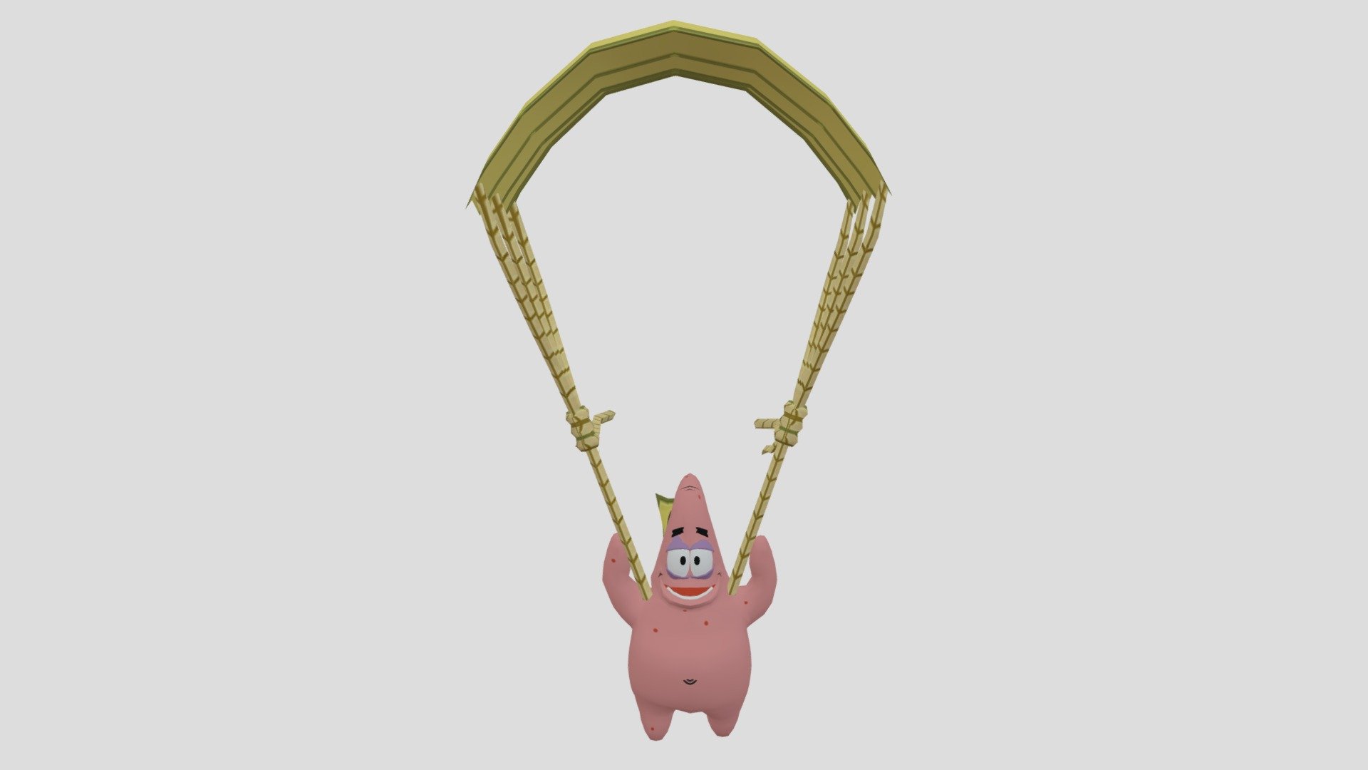 The SpongeBob Movie - Patrick Parachute - Download Free 3D model by SMF ...