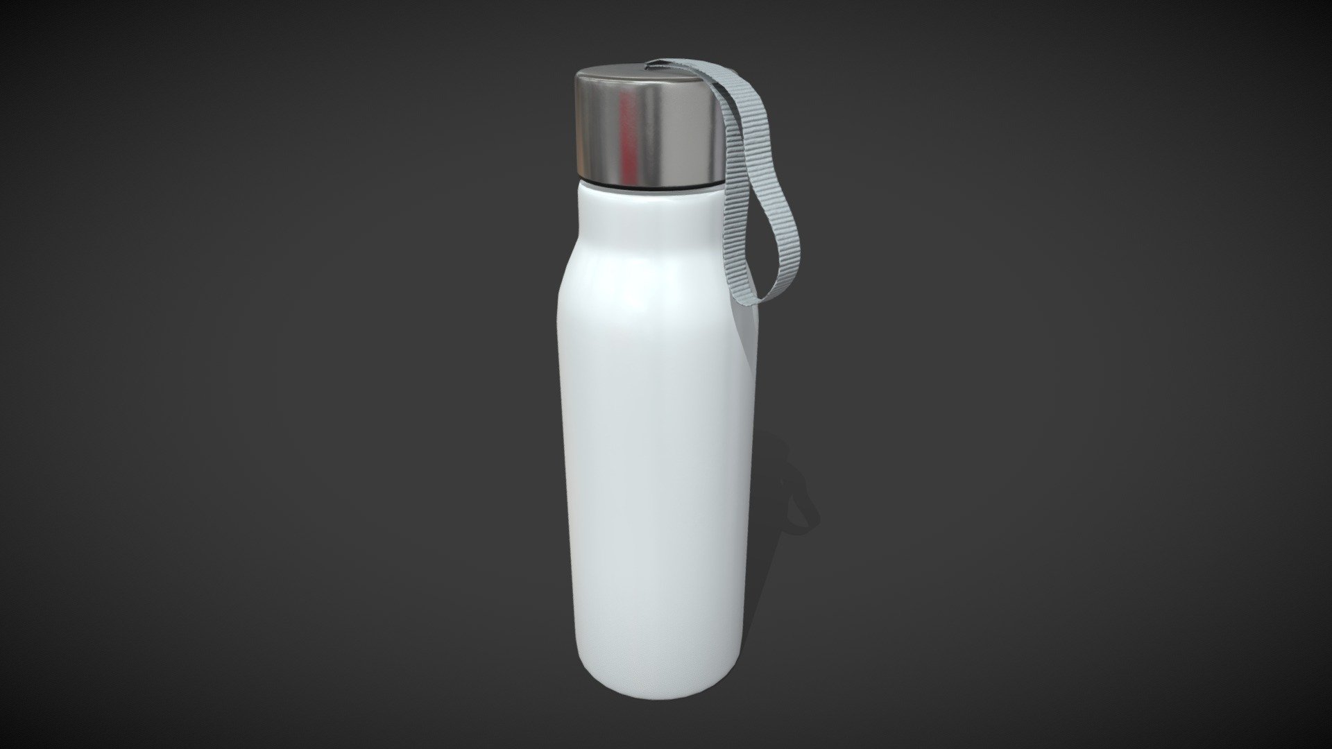 Sports Water Bottle Low-poly - 3D model by We3Do (@we3DoModel) [34ed6be ...