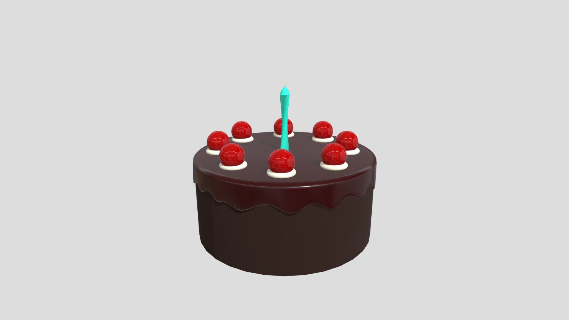Cake - Download Free 3D model by brush$troke (@brushstroke90) [34ed770 ...
