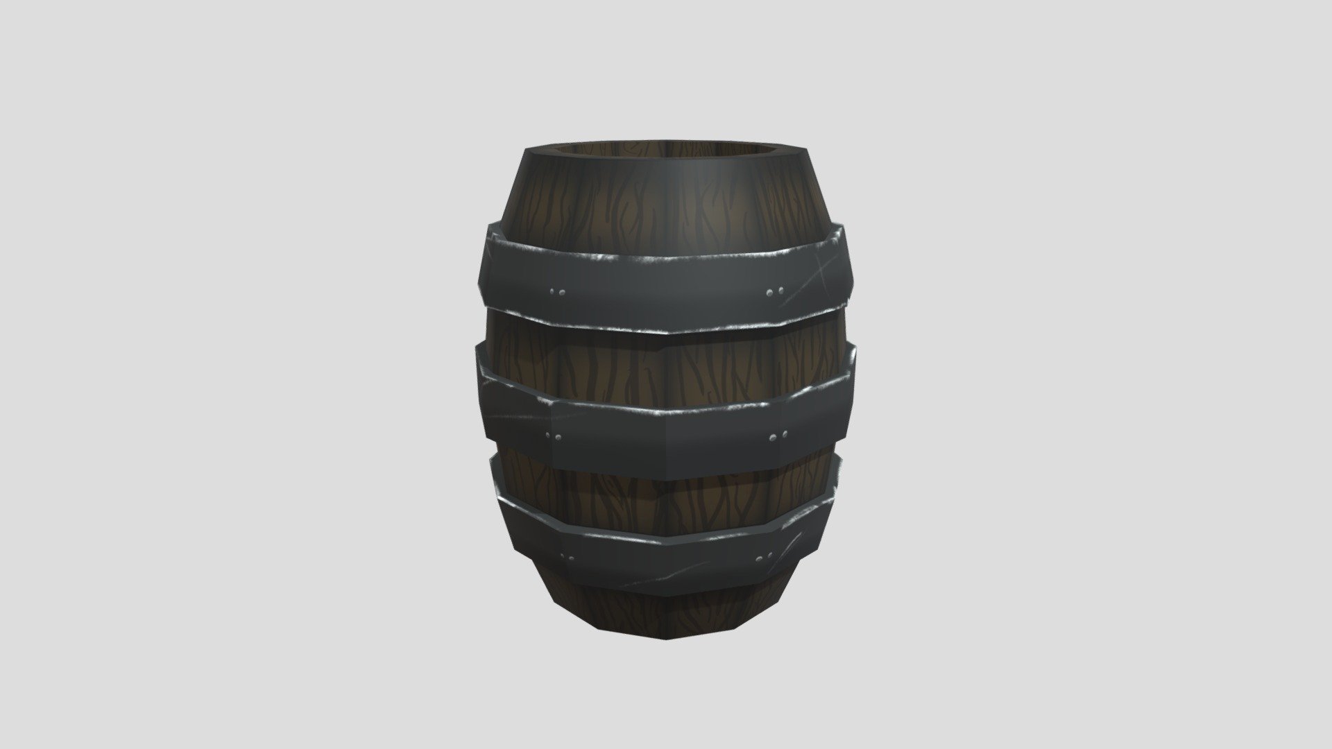 Barrel (Hand Painted) - 3D model by JackDan23 [34ed7d5] - Sketchfab