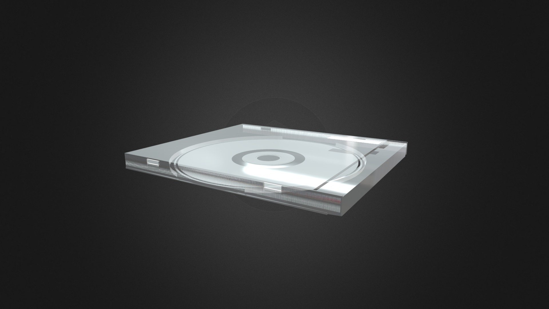 Disc with case 3D model - Download Free 3D model by blondionn [34ee0b8 ...