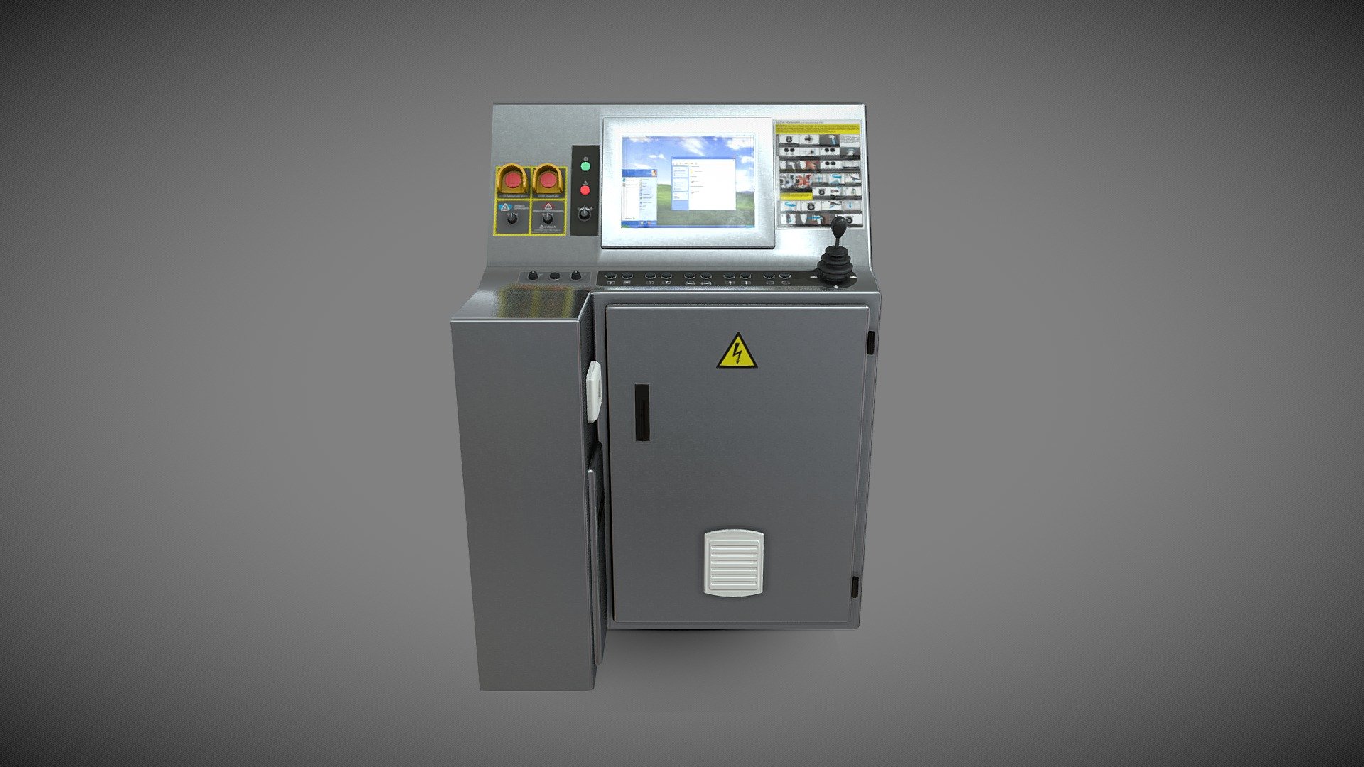 jetbridge control panel - 3D model by marekbarski1984 [34ee6f4] - Sketchfab