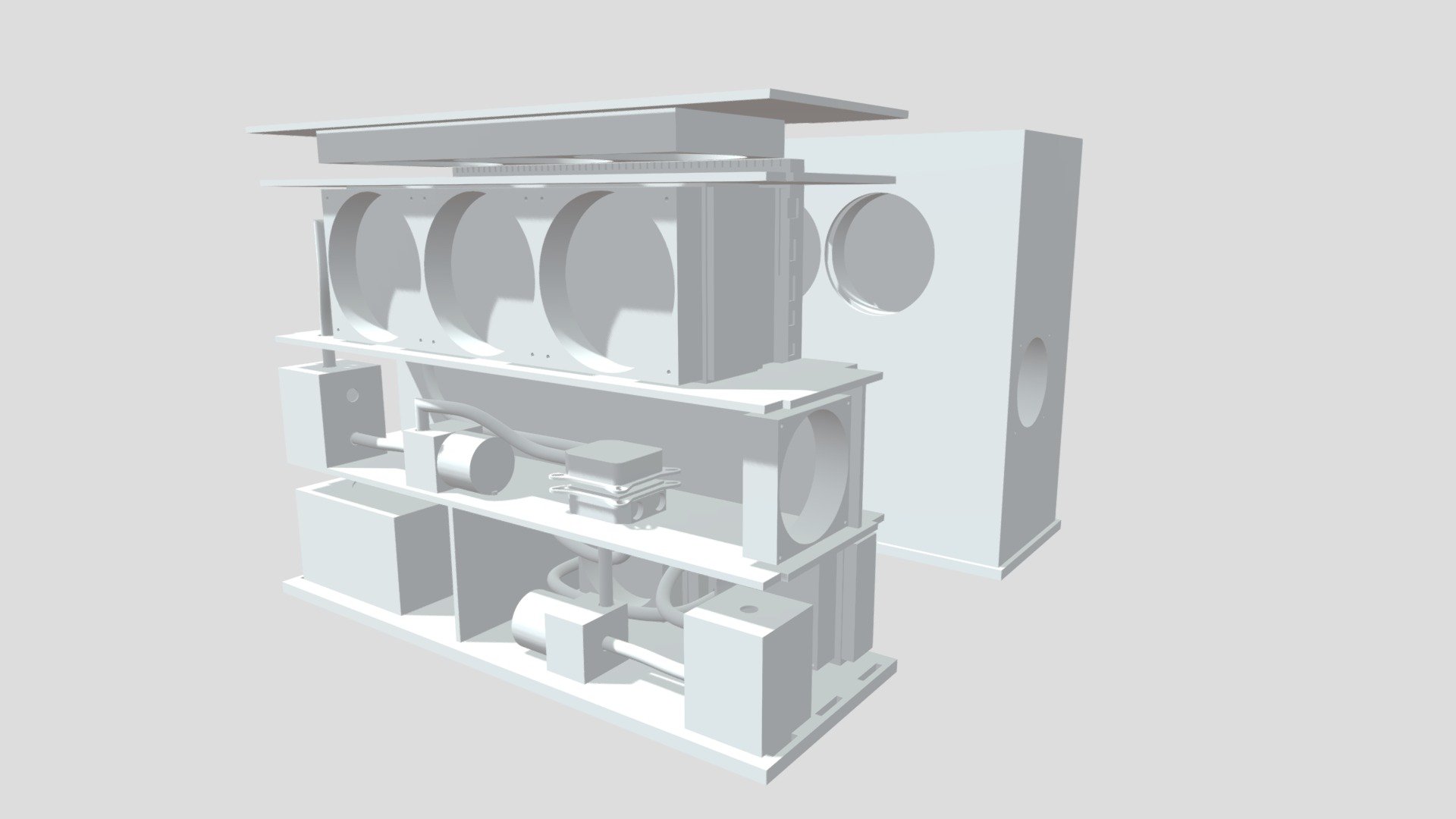 Cooling laptop station - Download Free 3D model by sergiohft [34ef609 ...