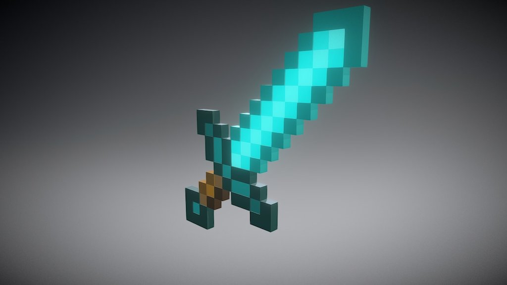 Diamond Sword 數媒系 動畫組1A_宋家成_105051042 - 3D model by Ryan Sung (@boo359 ...