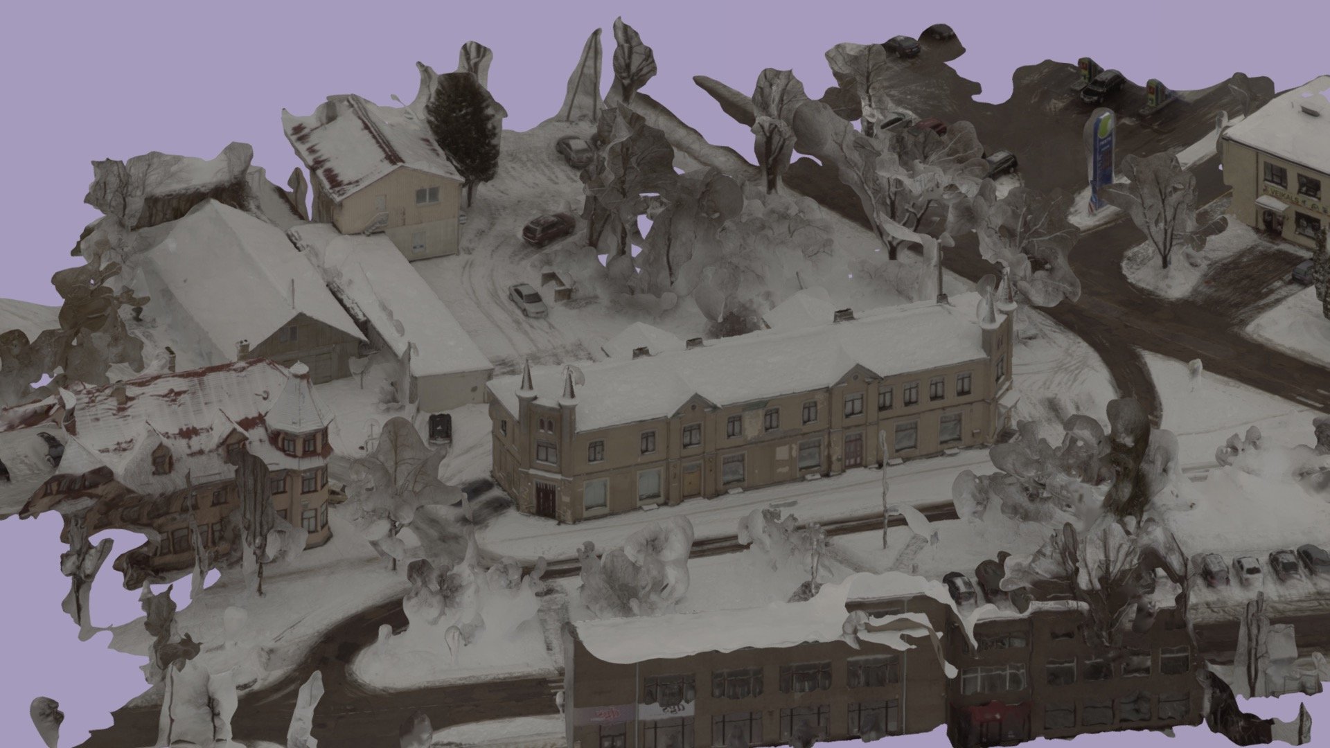 Small Town Library - 3D model by Richardjon8 [34f0dc0] - Sketchfab