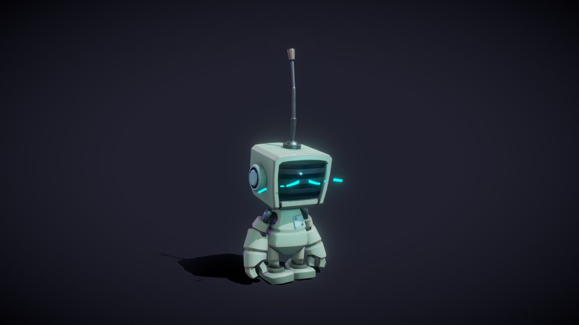Sad Robot - 3D model by Fabi_G (@plasmaernst) [34f2ddb] - Sketchfab