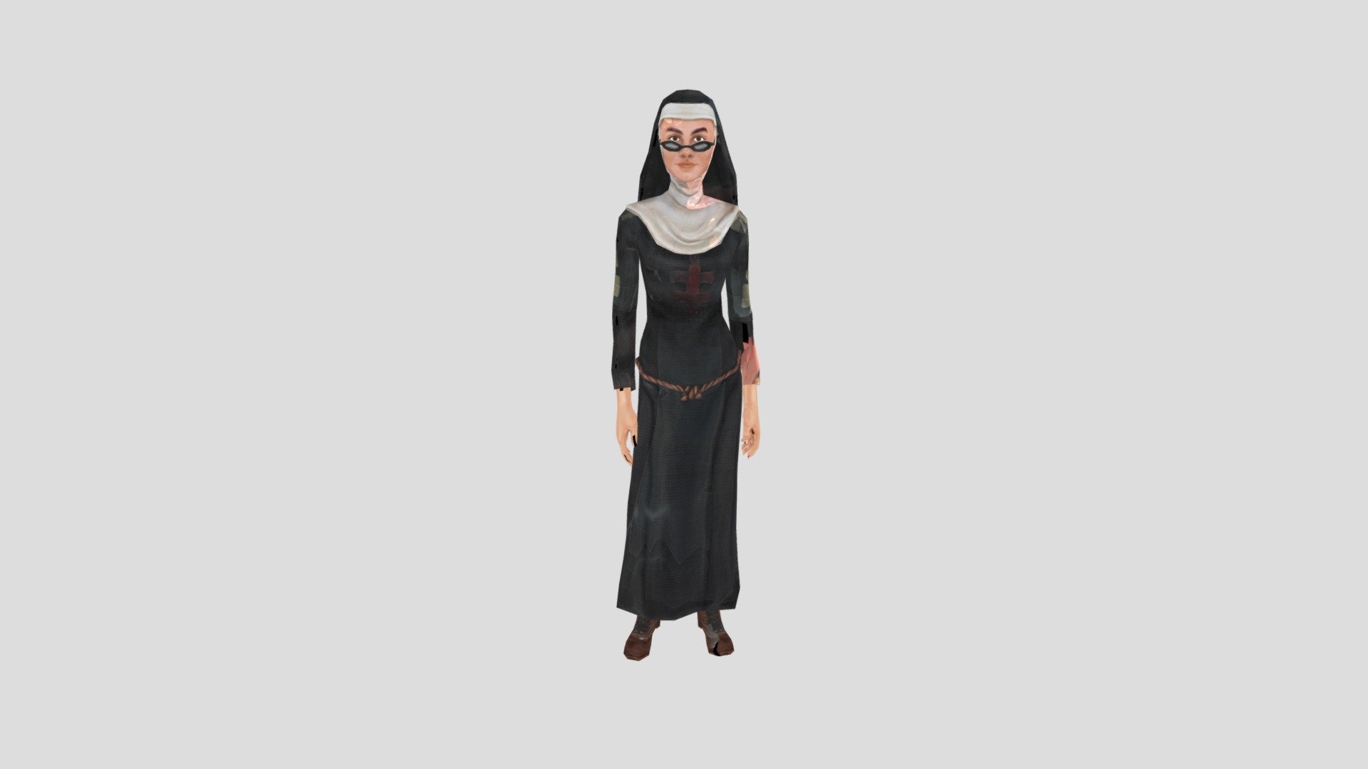 Evil-nun-3-sister-madeline - Download Free 3D model by dallas.wilkerson [34f329f] - Sketchfab