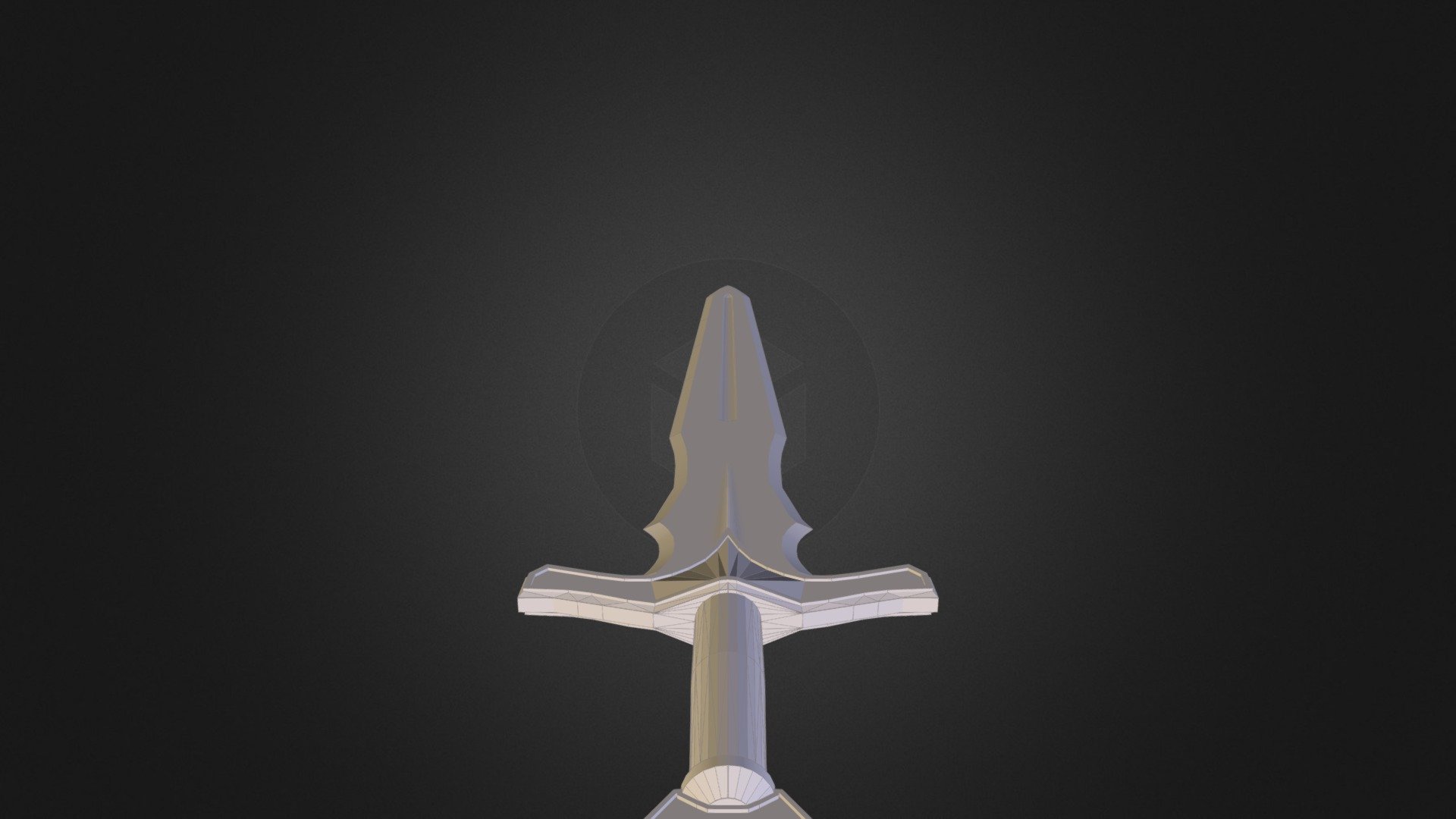 Minimal Low Poly Sword - 3D model by 3DCloud.company (@3dcloud ...