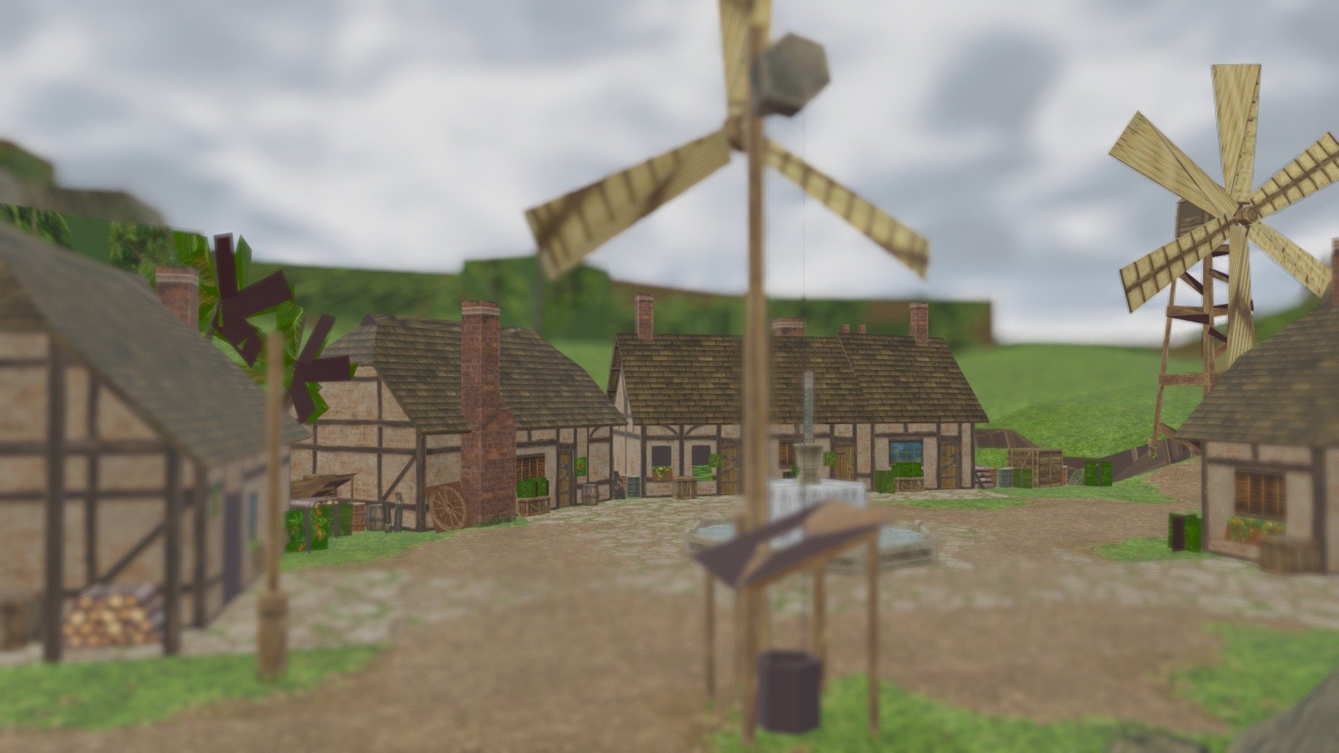 Village - Download Free 3D model by Pasha (@Pasha.) [34f3911] - Sketchfab