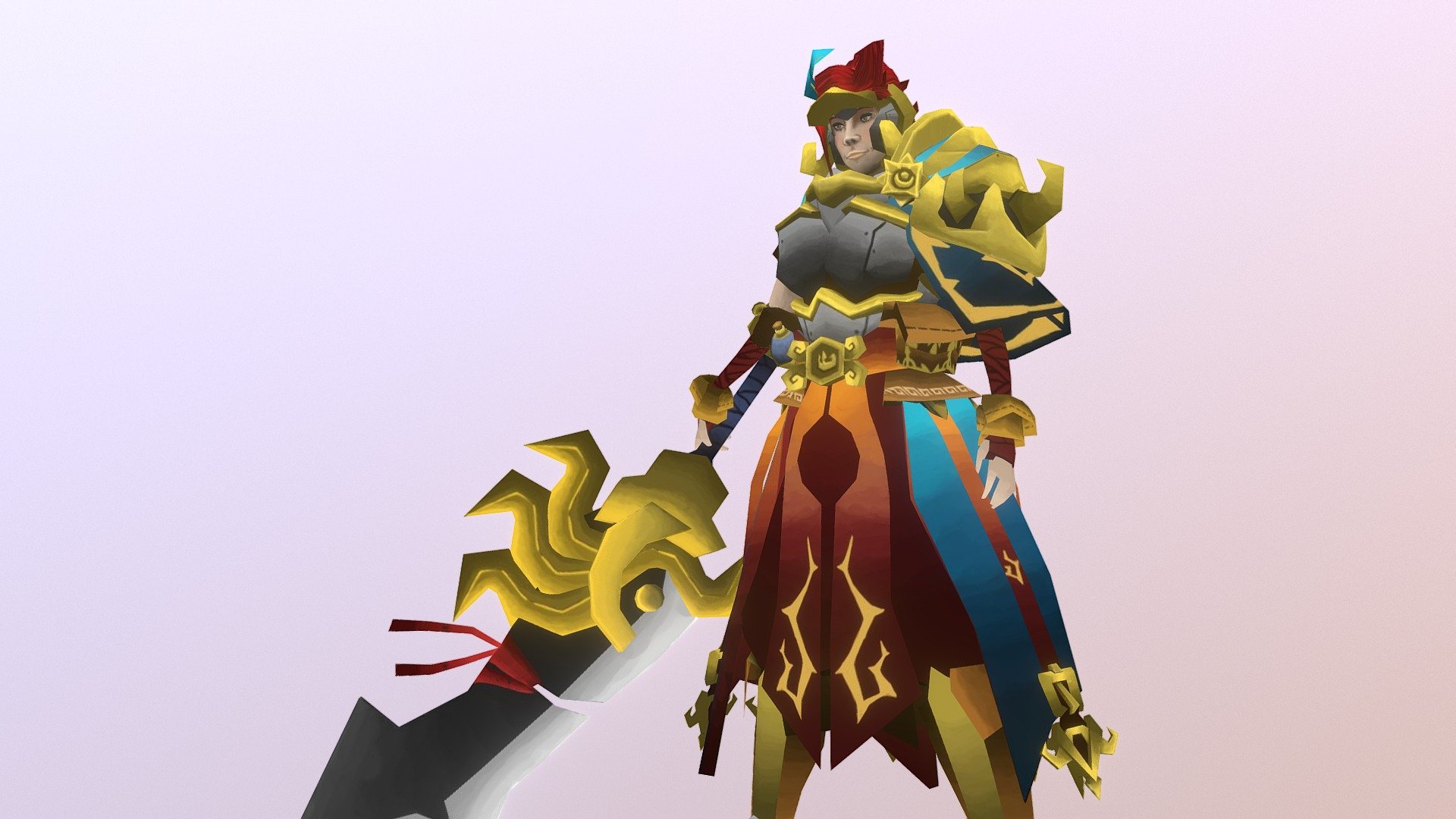 Kingslayer Adelyn - Download Free 3D model by ngocthachdu [34f3e2d ...
