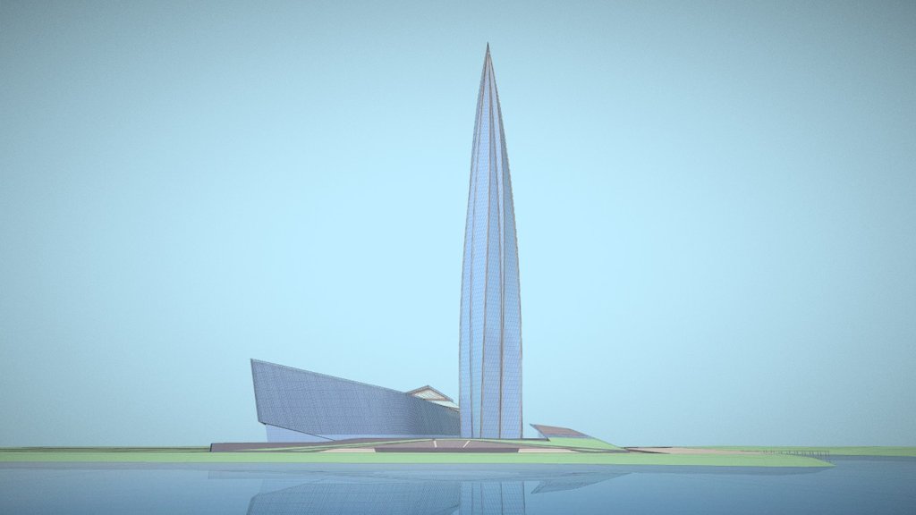 Lakhta Center WIP - 3D model by lakhta (@makev) [34f4495] - Sketchfab