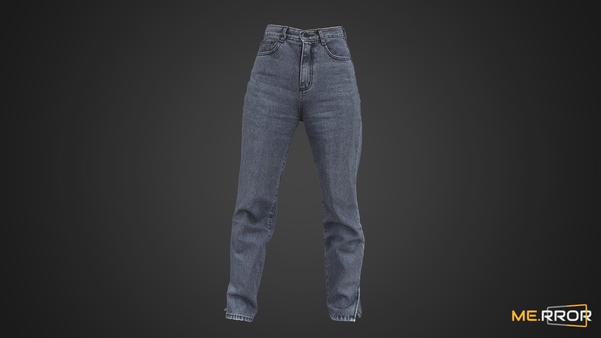 Flared Jeans Pants - Buy Royalty Free 3D model by ME.RROR Studio ...