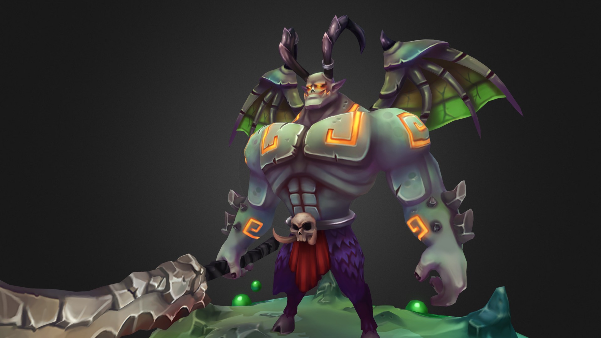 Demon Dude - 3D model by Mafubash [34f4a65] - Sketchfab